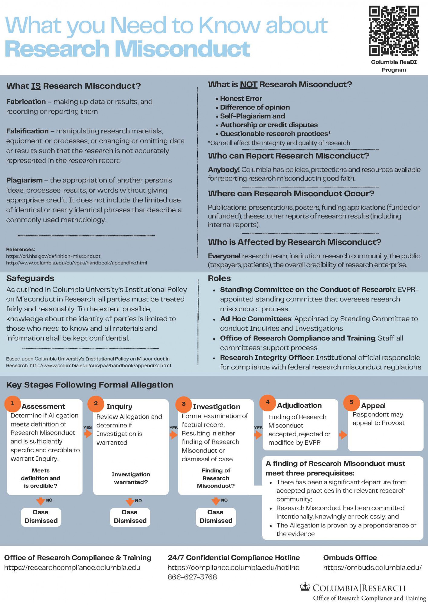 Research Misconduct | Columbia | Research